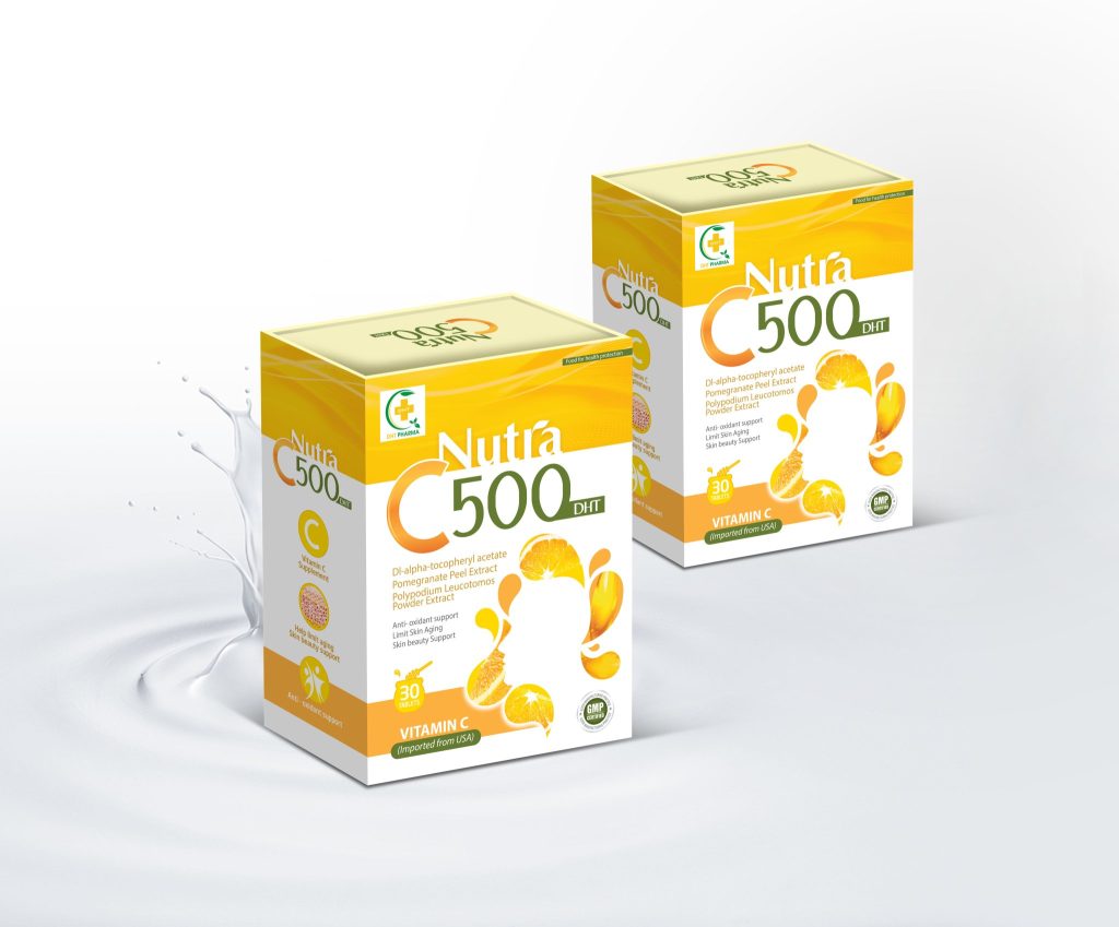 NUTRA C 500 DHT (Hộp 30 viên) - GREENMAX