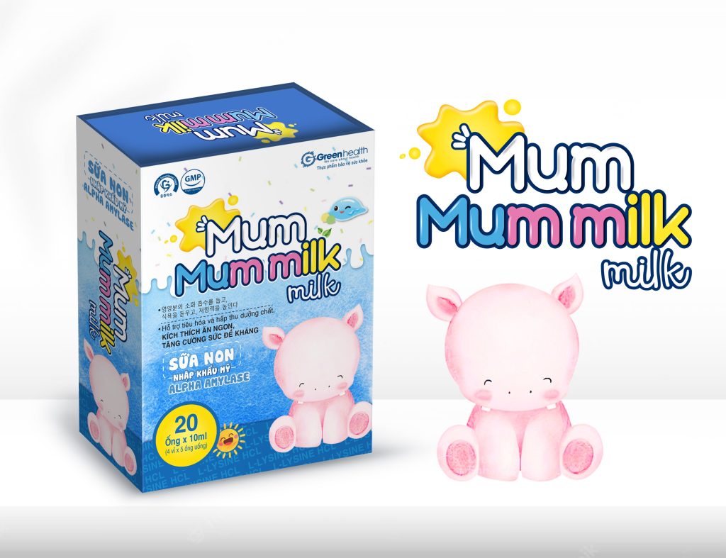 MUMUM MILK (20 ống uống) - GREENMAX