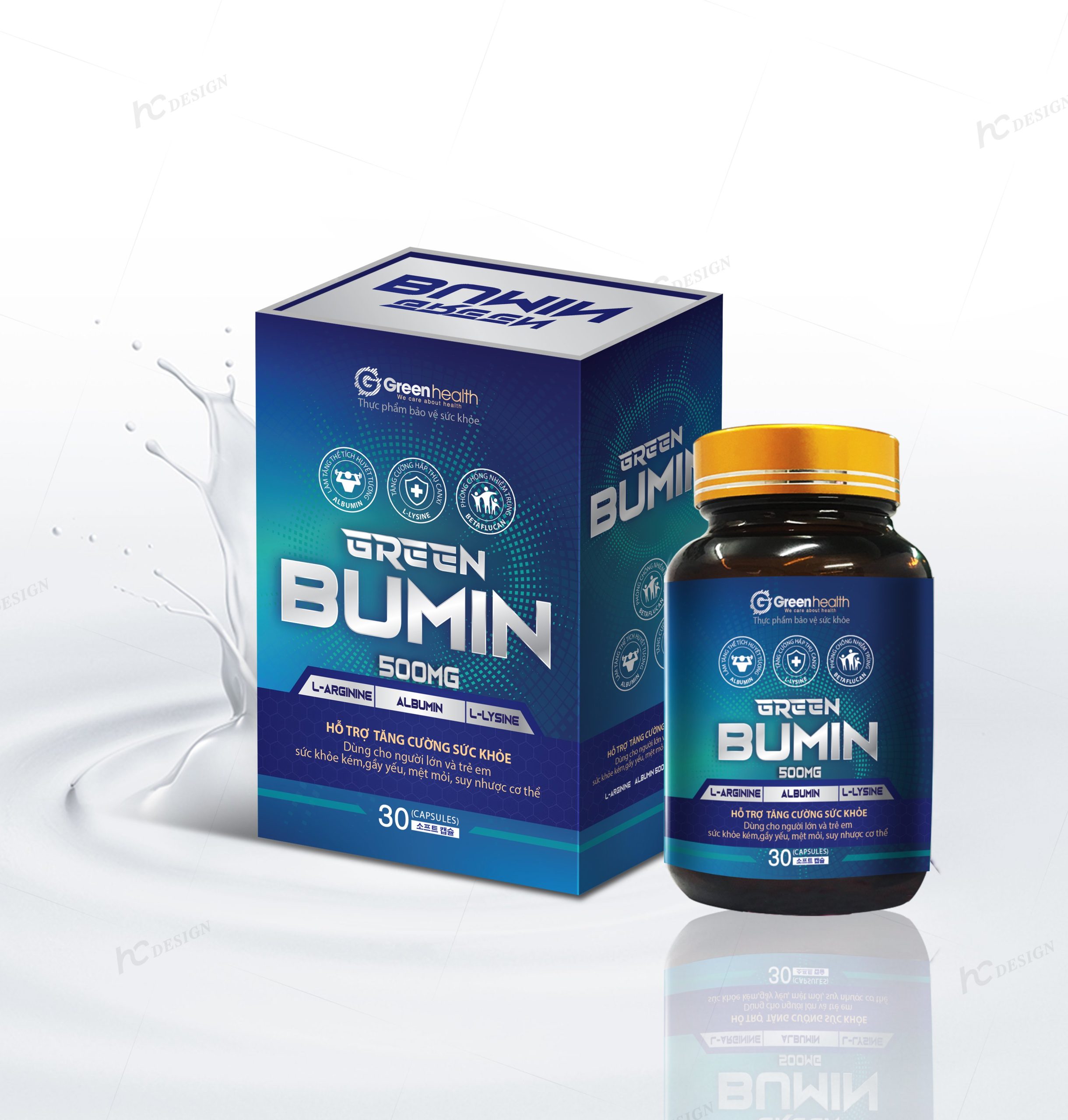 GREEN BUMIN (Hộp 30 viên) - GREENMAX