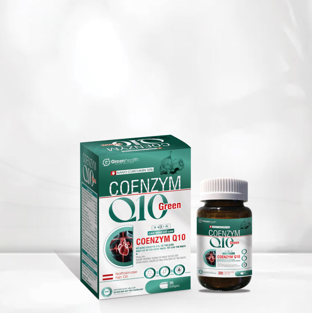 COENZYM Q10 GREEN- 30 VIÊN - GREENMAX